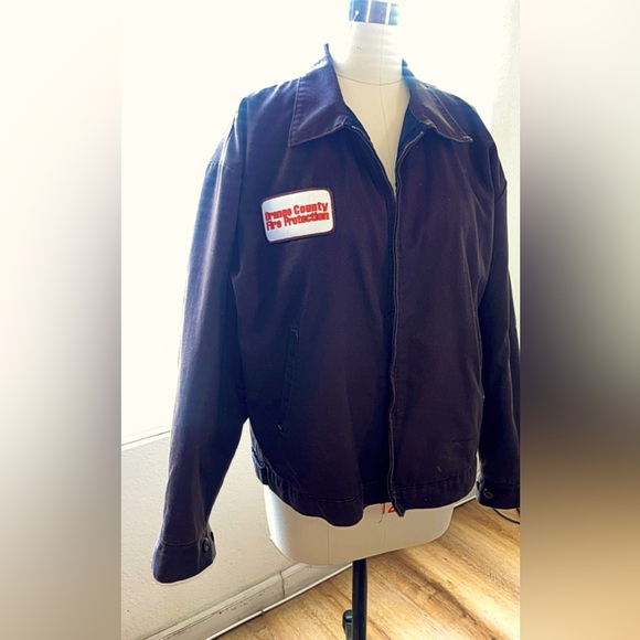 Jackets & Coats | Vintage Xl Brown Construction Jacket | Poshmark